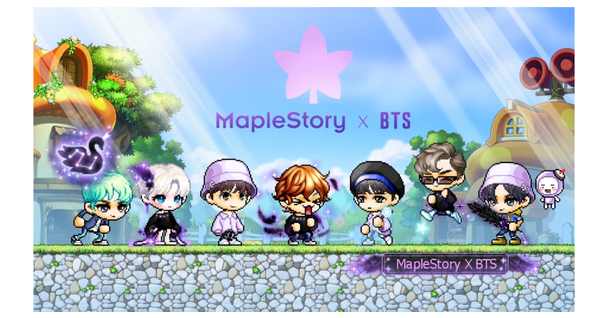BTS MapleStory Designed Items Fully Revealed Today! | Business Wire